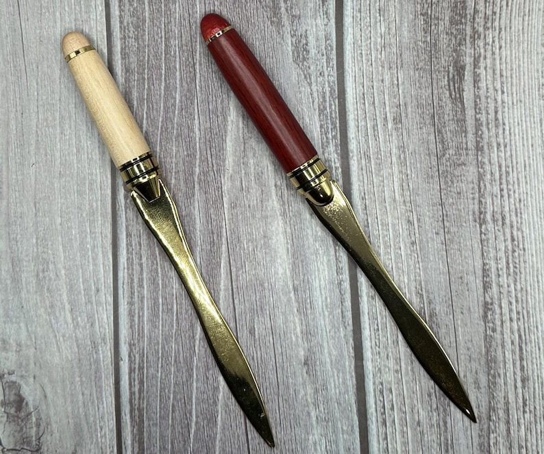 Personalized Rosewood Letter Opener – Custom Engraved Name or Message ...