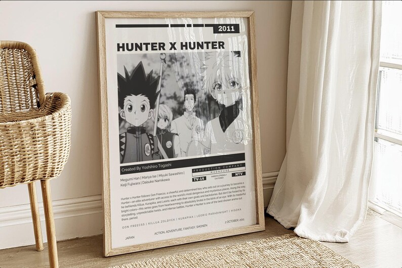 Hunter X Hunter (2011) Anime Poster| Anime Wall Art | Gaming Room ...