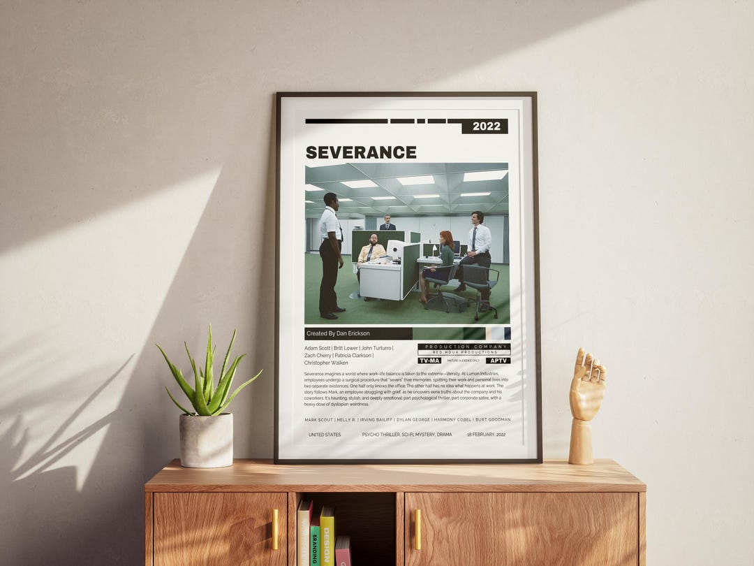 Severance (2022) TV Show Poster | Lumon Office Wall Art | Mark Scout ...