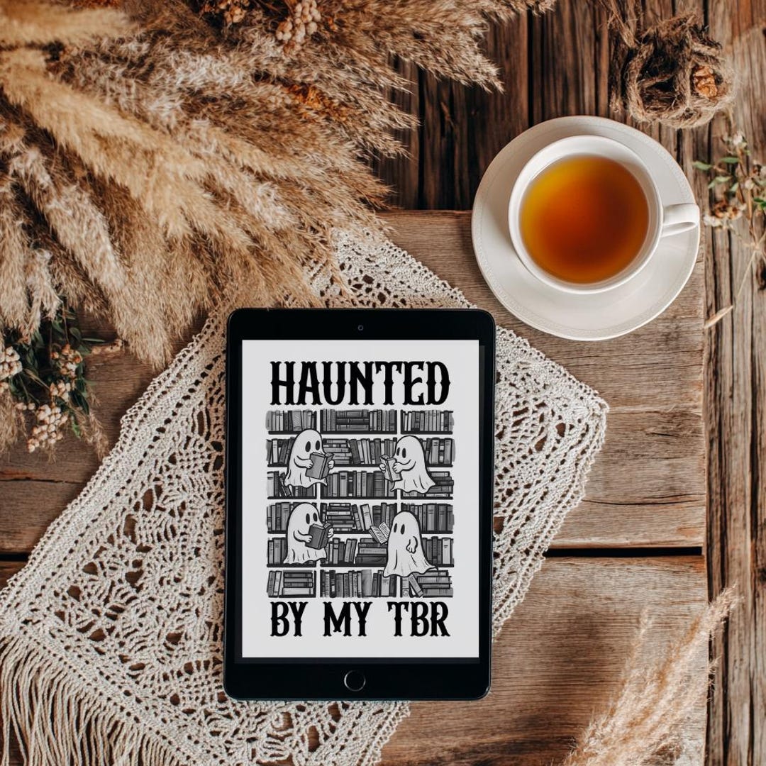 Kindle Lock Screen Ghosts Haunted by My TBR Customized Kindle Book ...