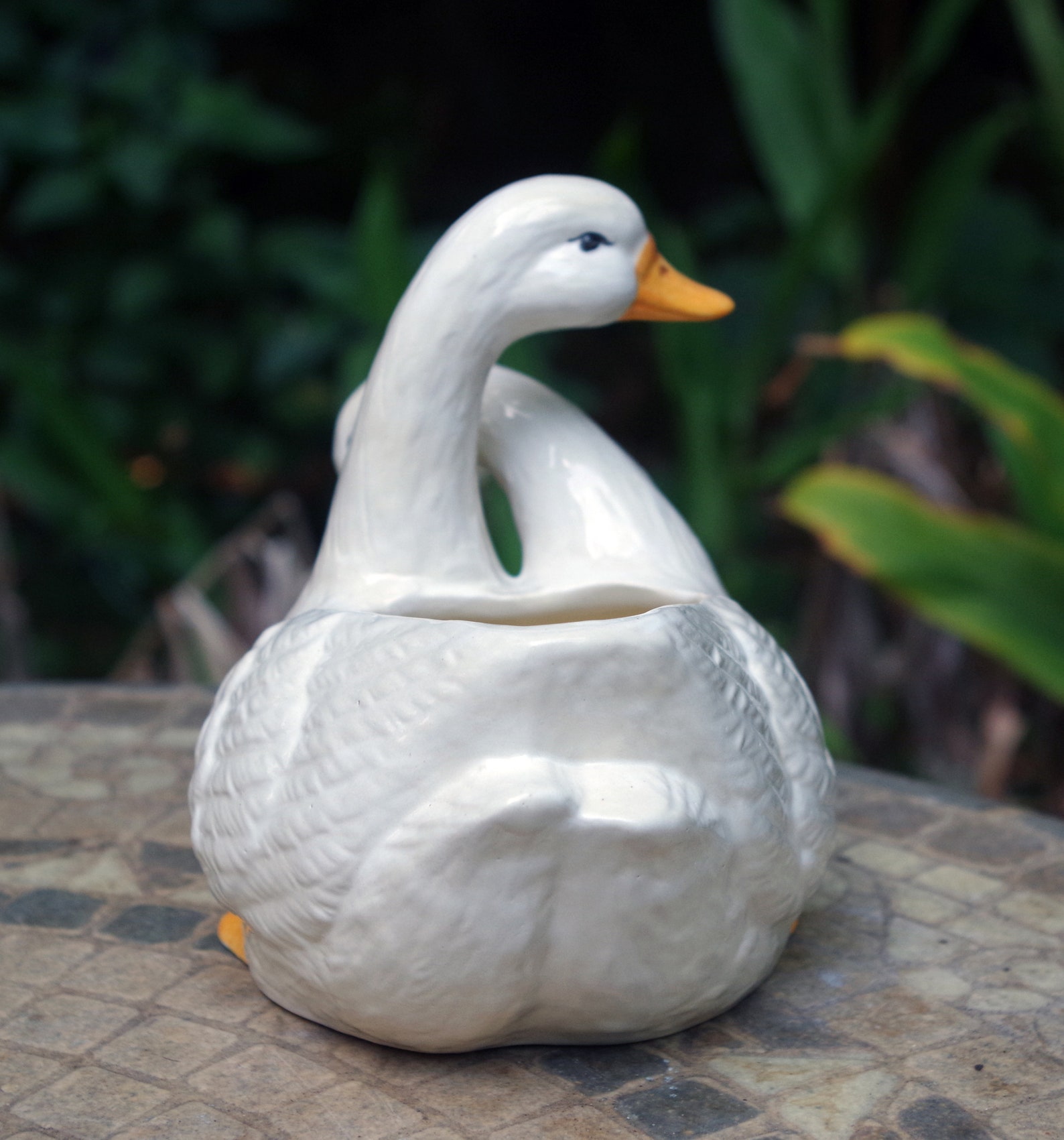 Double Headed Duck Planter - Etsy