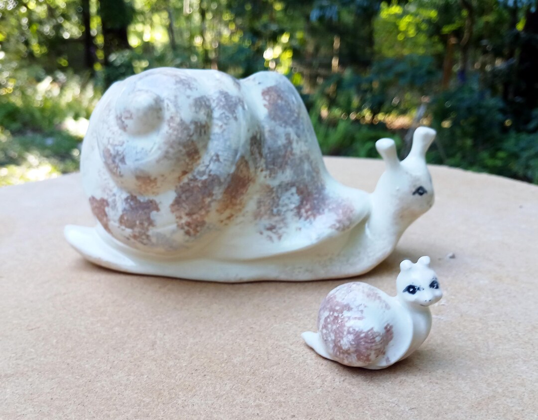 Mama Snail Planter With Baby - Etsy