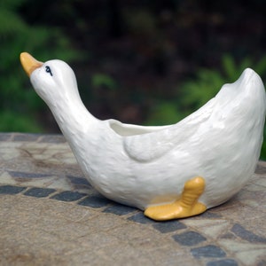 7 Inch Head Out Duck Geese Planter - Etsy