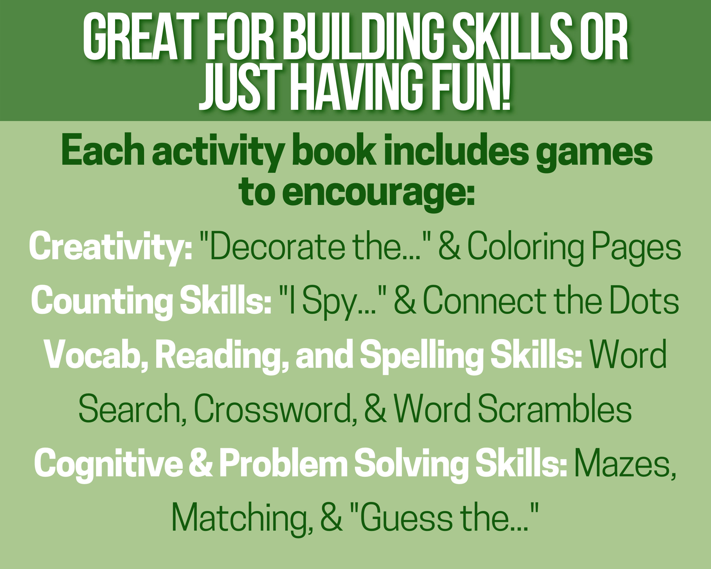Farm Activity Book for Kids, Farm Animal Word Games and Activities ...