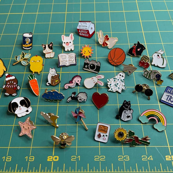 Enamel Pin Set - Etsy