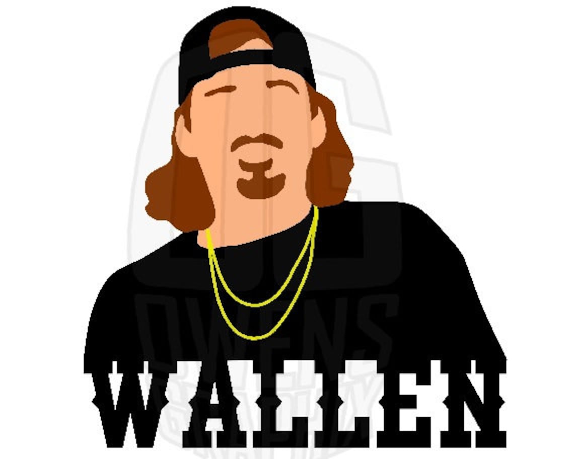 Wallen Cartoon Color Image SVG DXF PDF Jpg Png, Svg, Digital File ...