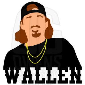 Wallen Cartoon Color Image SVG DXF PDF Jpg Png, Svg, Digital File ...