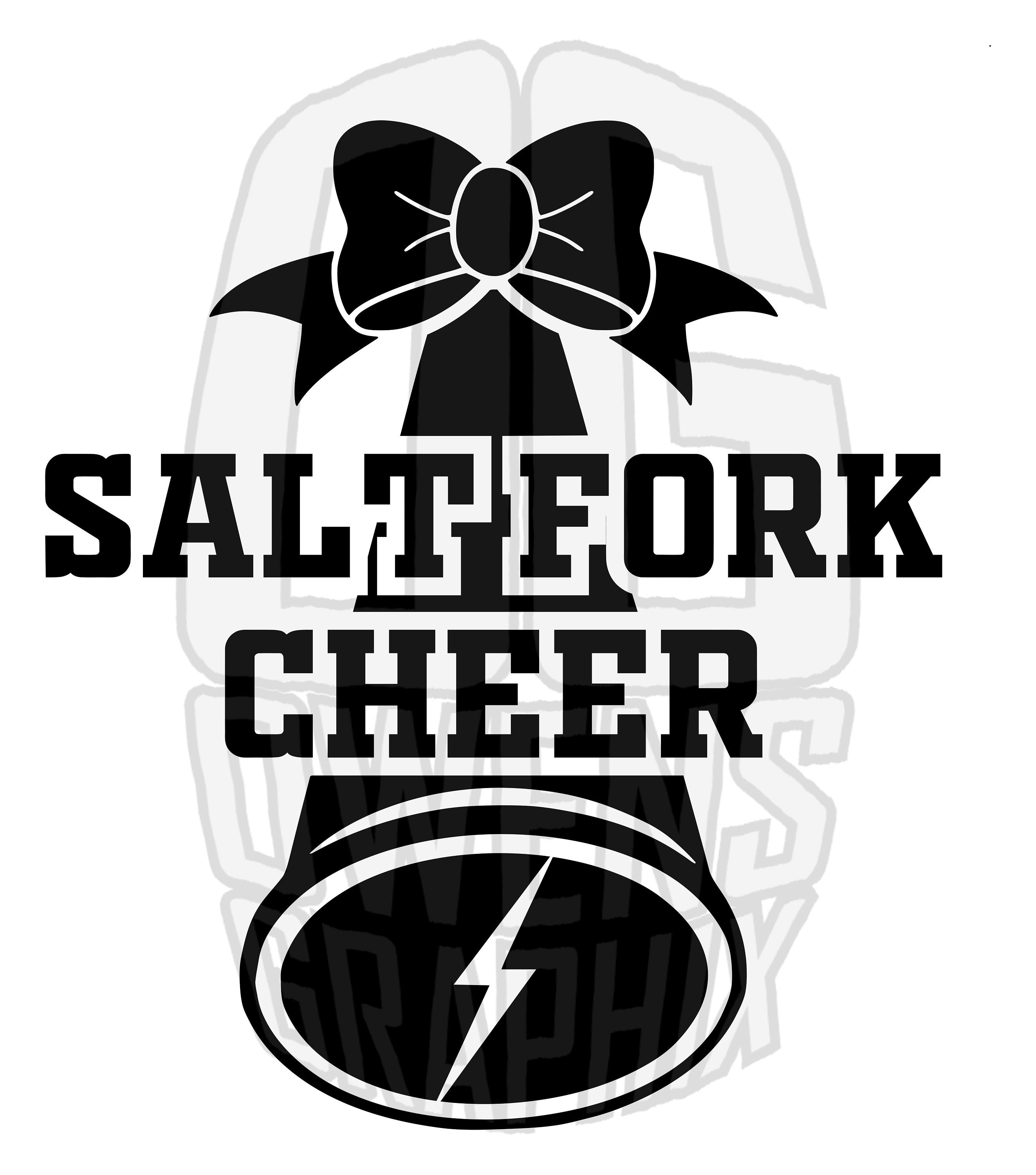 Salt Fork Storm Cheer Megaphone SVG DXF PDF Jpg Png, Svg, Digital File ...