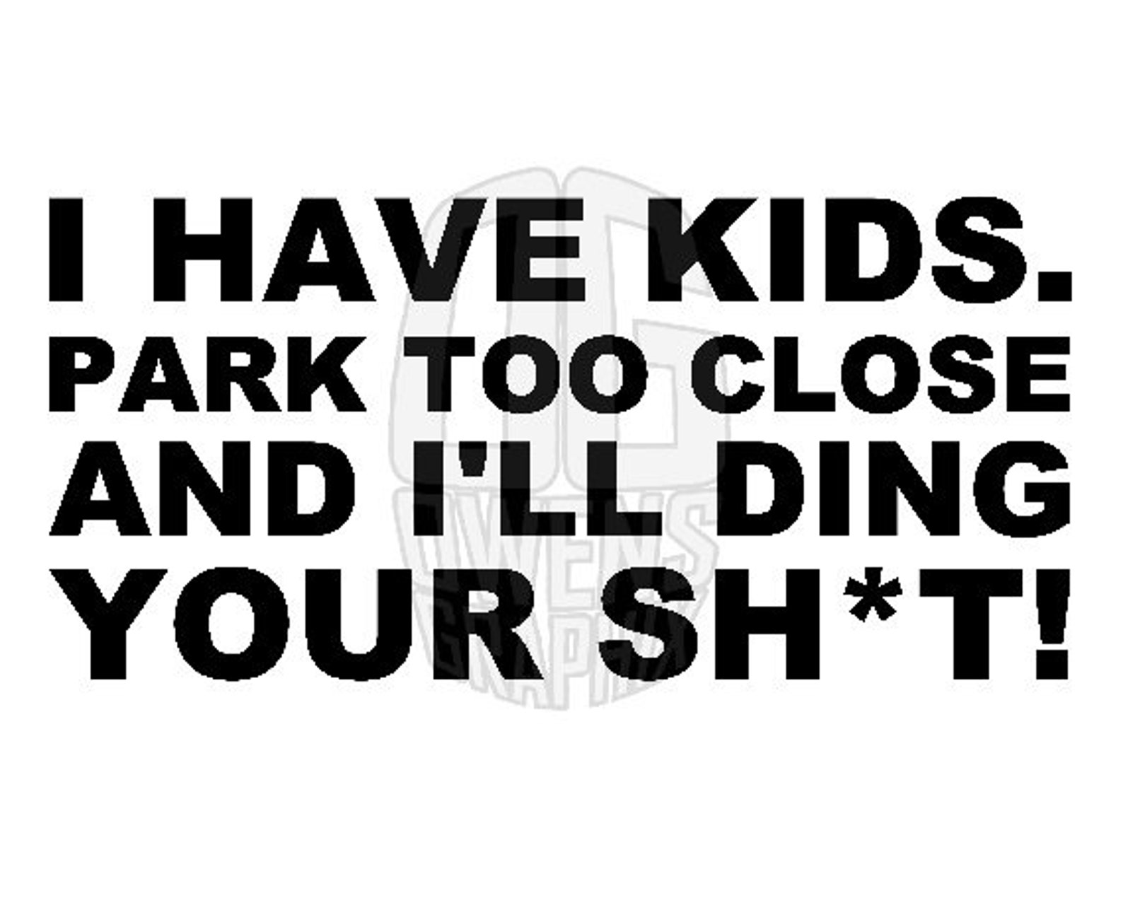 I Have Kids Park Too Close SVG DXF PDF Jpg Png, Svg, Digital File ...