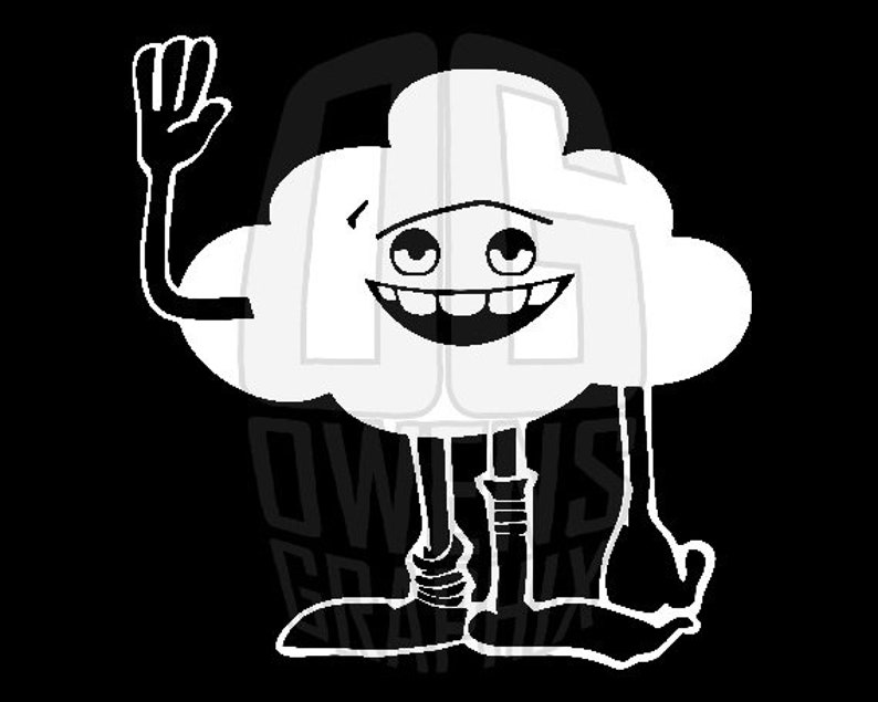 Trolls Cloud Guy Character SVG DXF PDF Jpg Png, Svg, Digital File ...