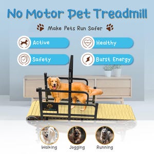 Pawpaw’s Dog Treadmill for Large Dogs, Medium Dogs. Dog Pacer Treadmill ...