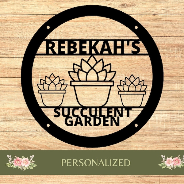 Succulent Garden - Etsy