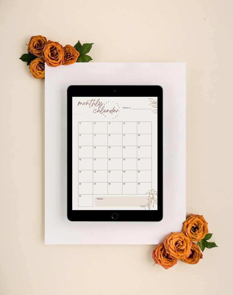 Printable Planner | Manifestation Planner | Monthly Planner | - Etsy