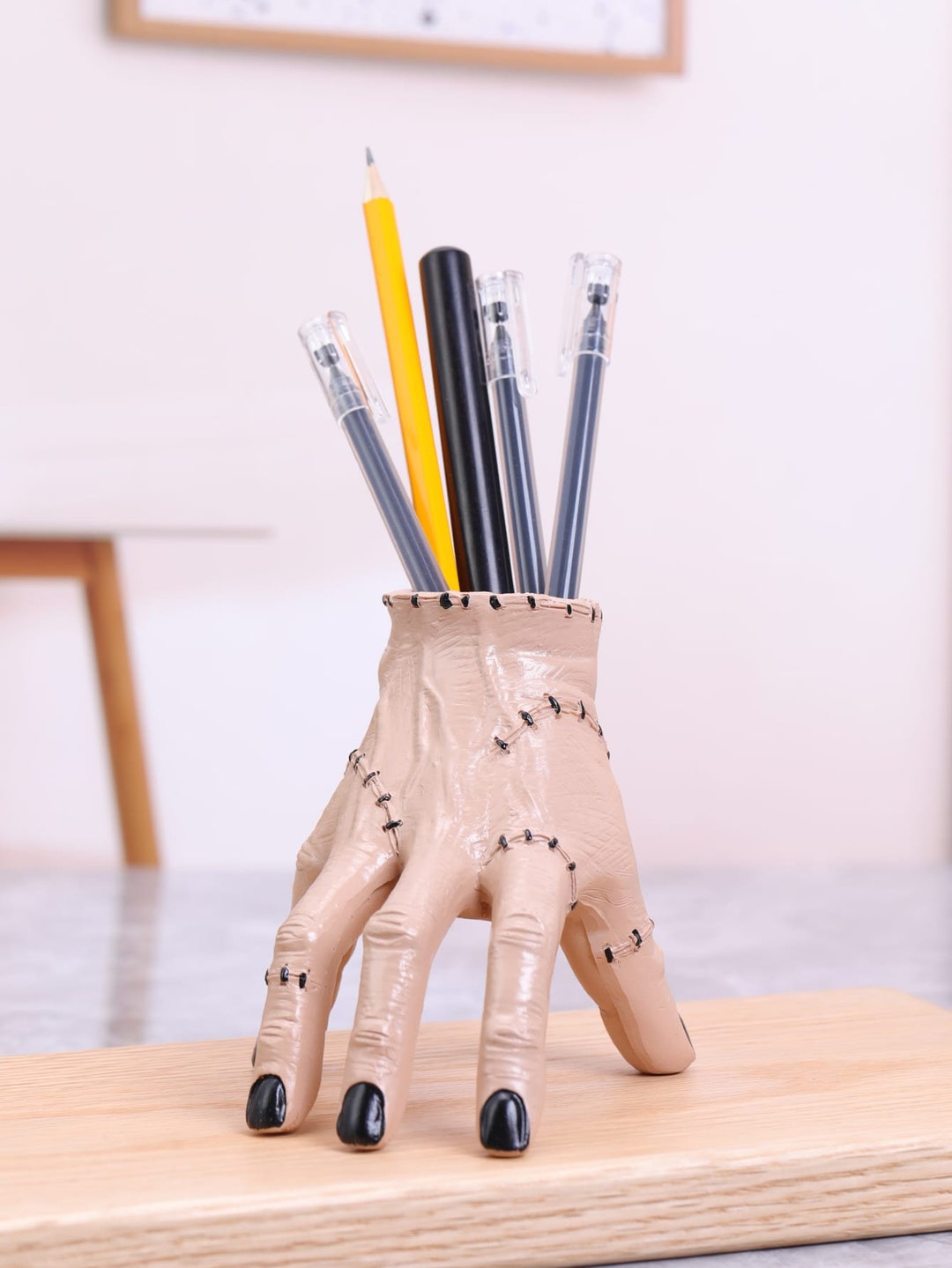 Adams Family Hand Shaped Pen Holder - Etsy