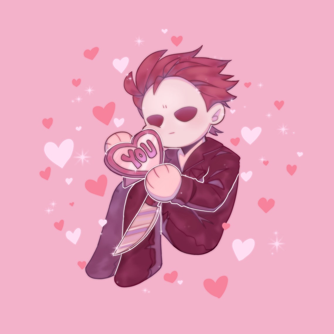 DBD Chibi Killer Buttons SLASHER Pins Halloween Badges - Etsy