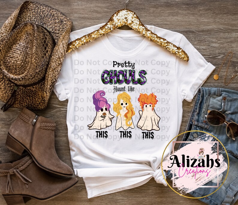 Pretty Ghouls Haunt Like This Hocus Png Instant Download Sublimation ...