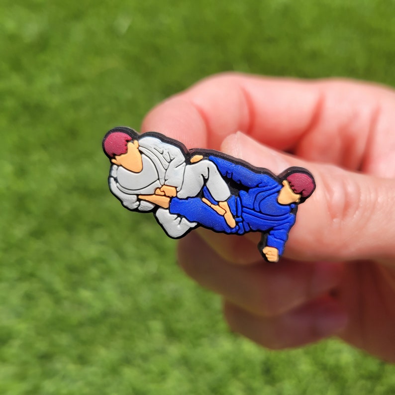 BJJ Charms Jibbitz Leg Lock Series knee Bar, Heel Hook, Foot/ankle Lock ...