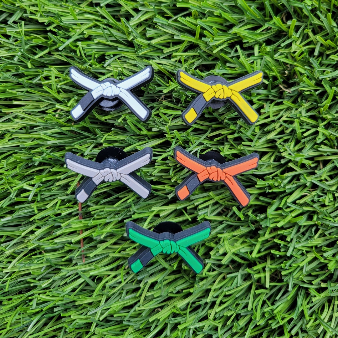 Kids BJJ Belt Croc Charms: Jiu Jitsu Gift - Etsy