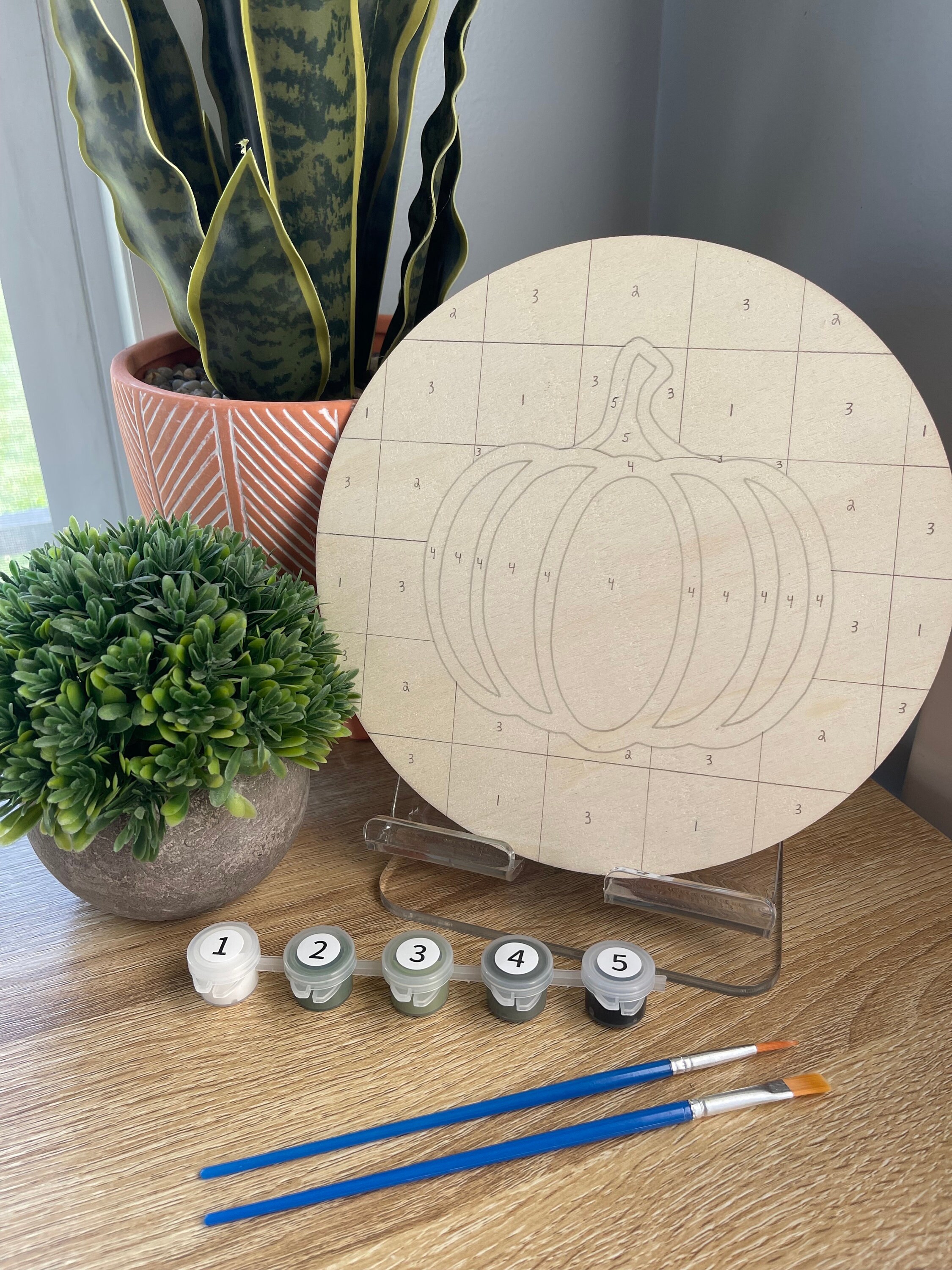 GOURD VIBES ONLY Wood Paint by Number Kit Fall Decor Gifts - Etsy