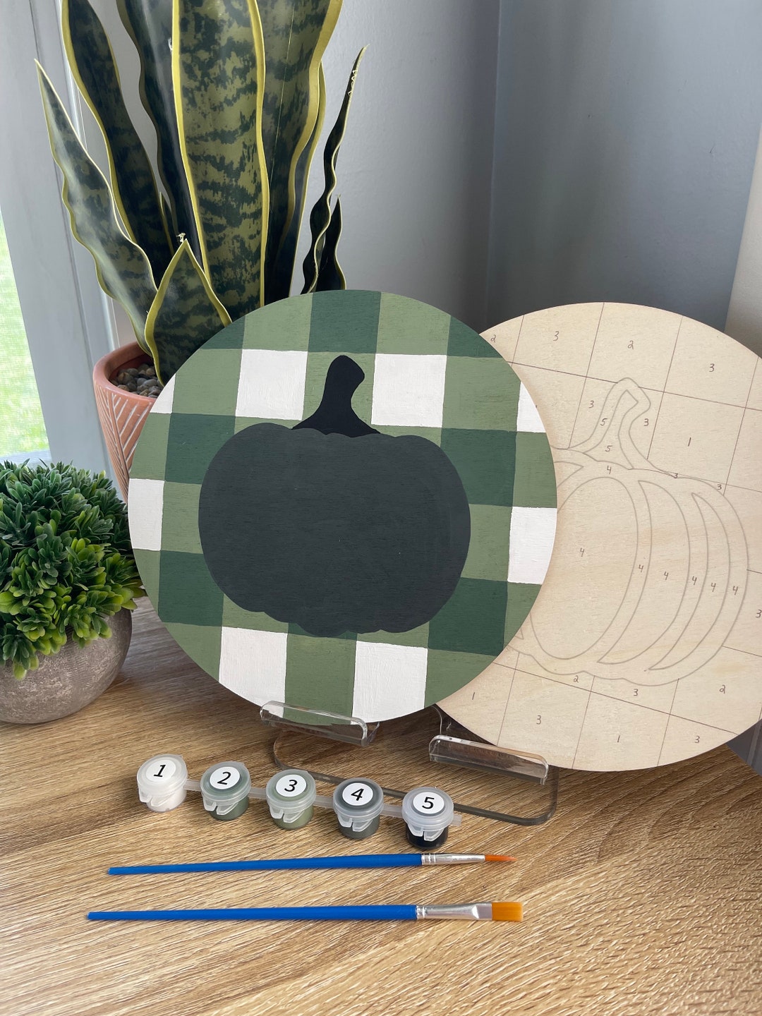 GOURD VIBES ONLY Wood Paint by Number Kit Fall Decor Gifts - Etsy