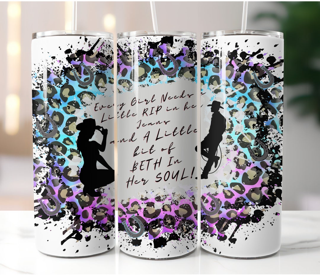 Beth in Her Soul 20oz Stainless Steel Insulated Tumbler W/straw - Etsy