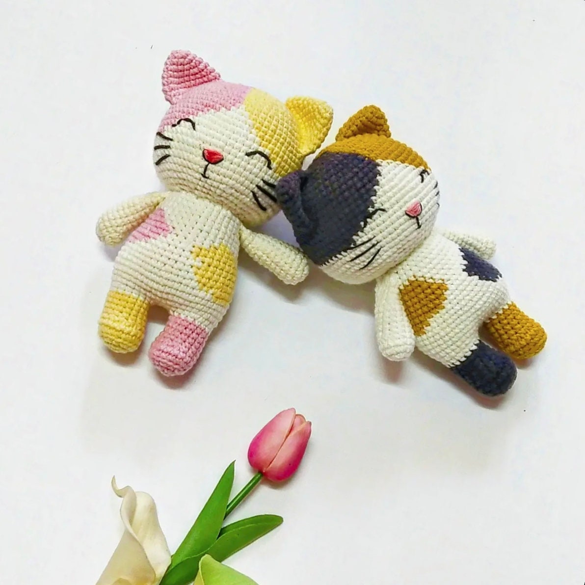 Cat Crochet Pattern / Cat Amigurumi Pattern / Plushies Crochet - Etsy