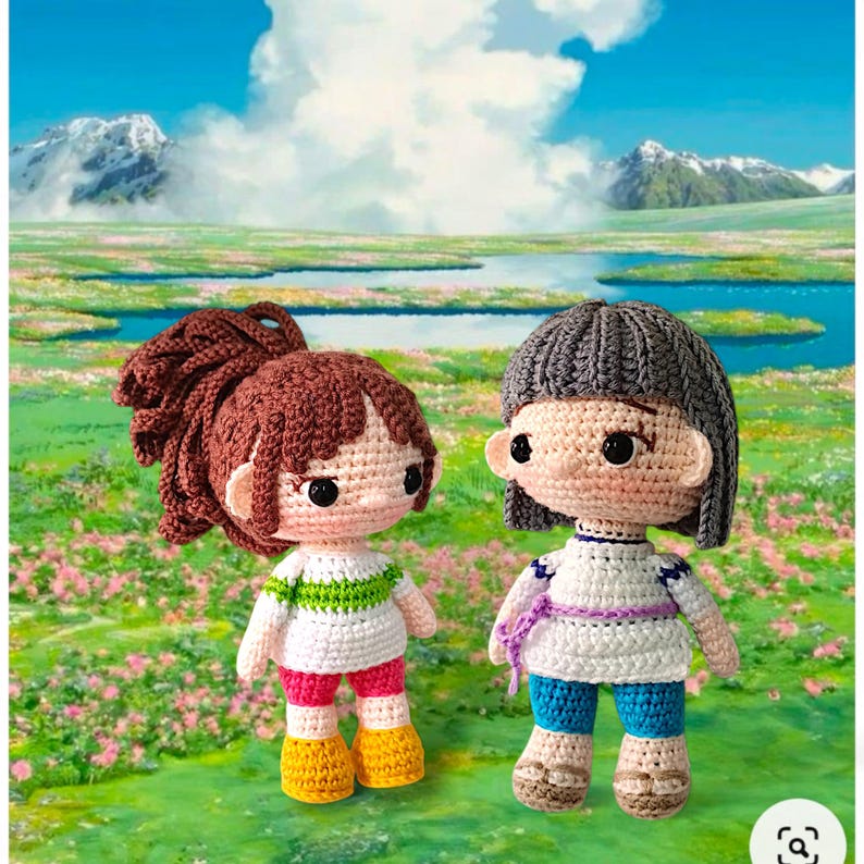 Spirited Away Crochet Doll Pattern (PDF) - Etsy