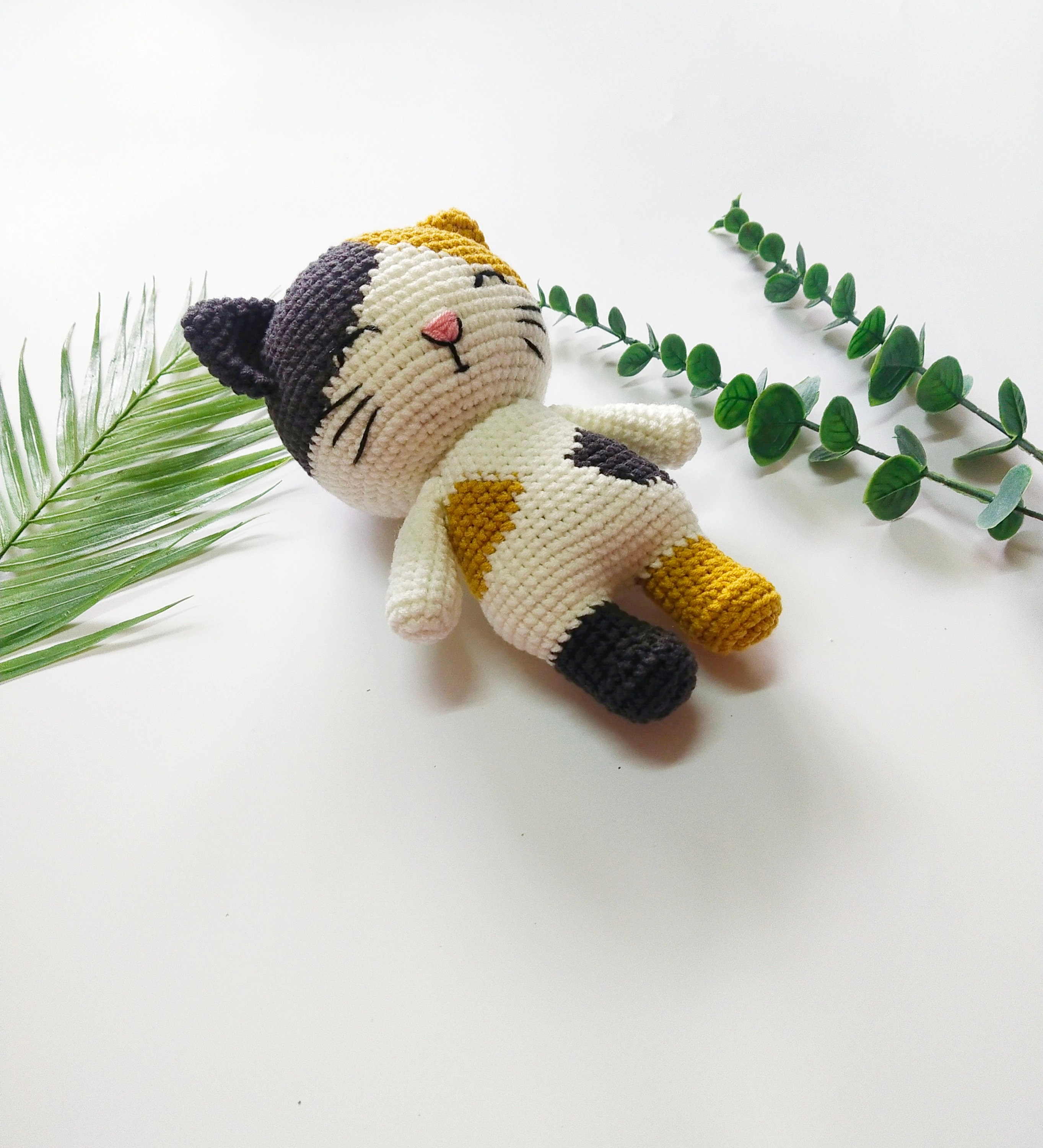 Cat Amigurumi Crochet Pattern, Plush Animal (PDF) - Etsy