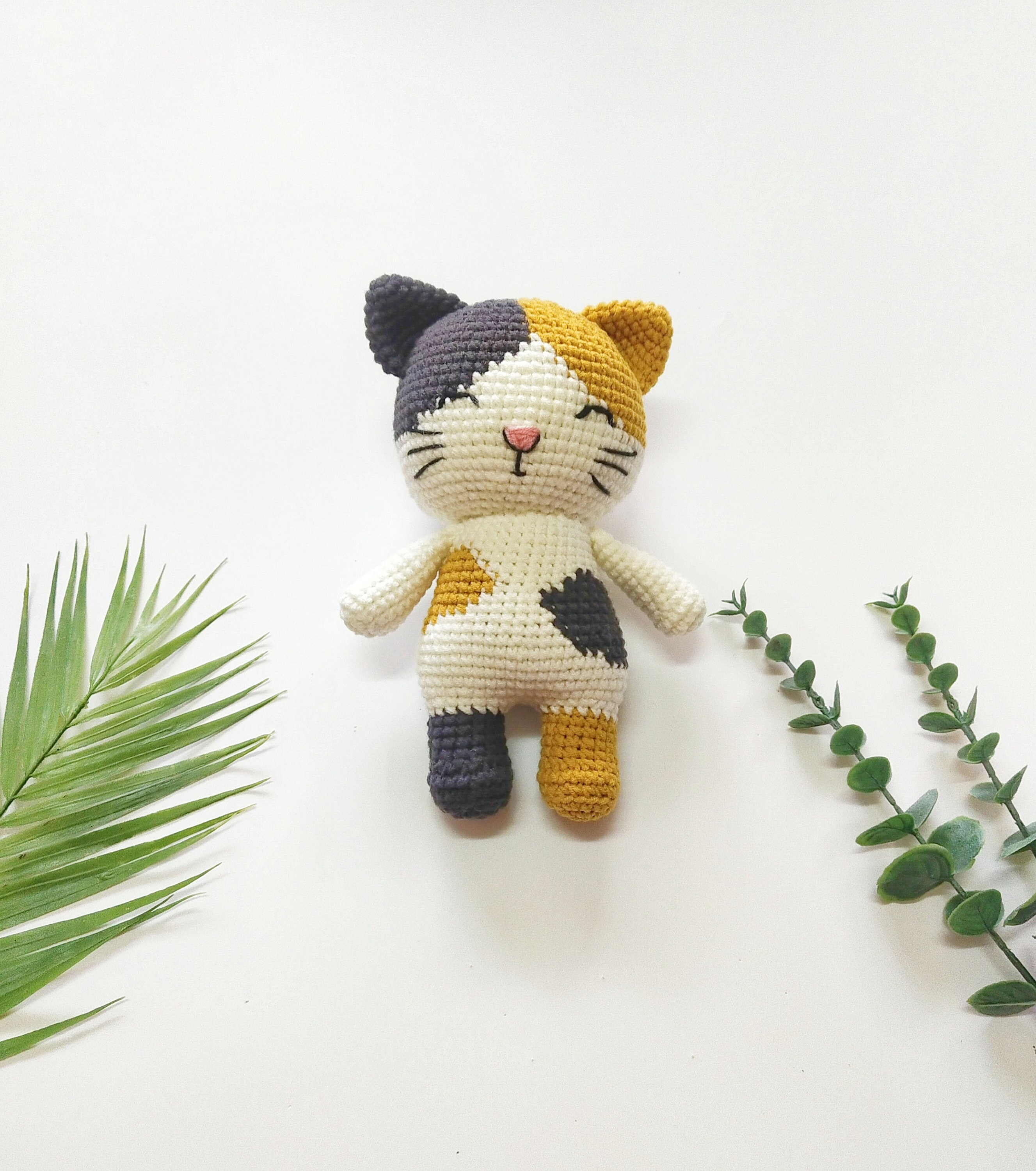 Cat Amigurumi Crochet Pattern, Plush Animal (PDF) - Etsy