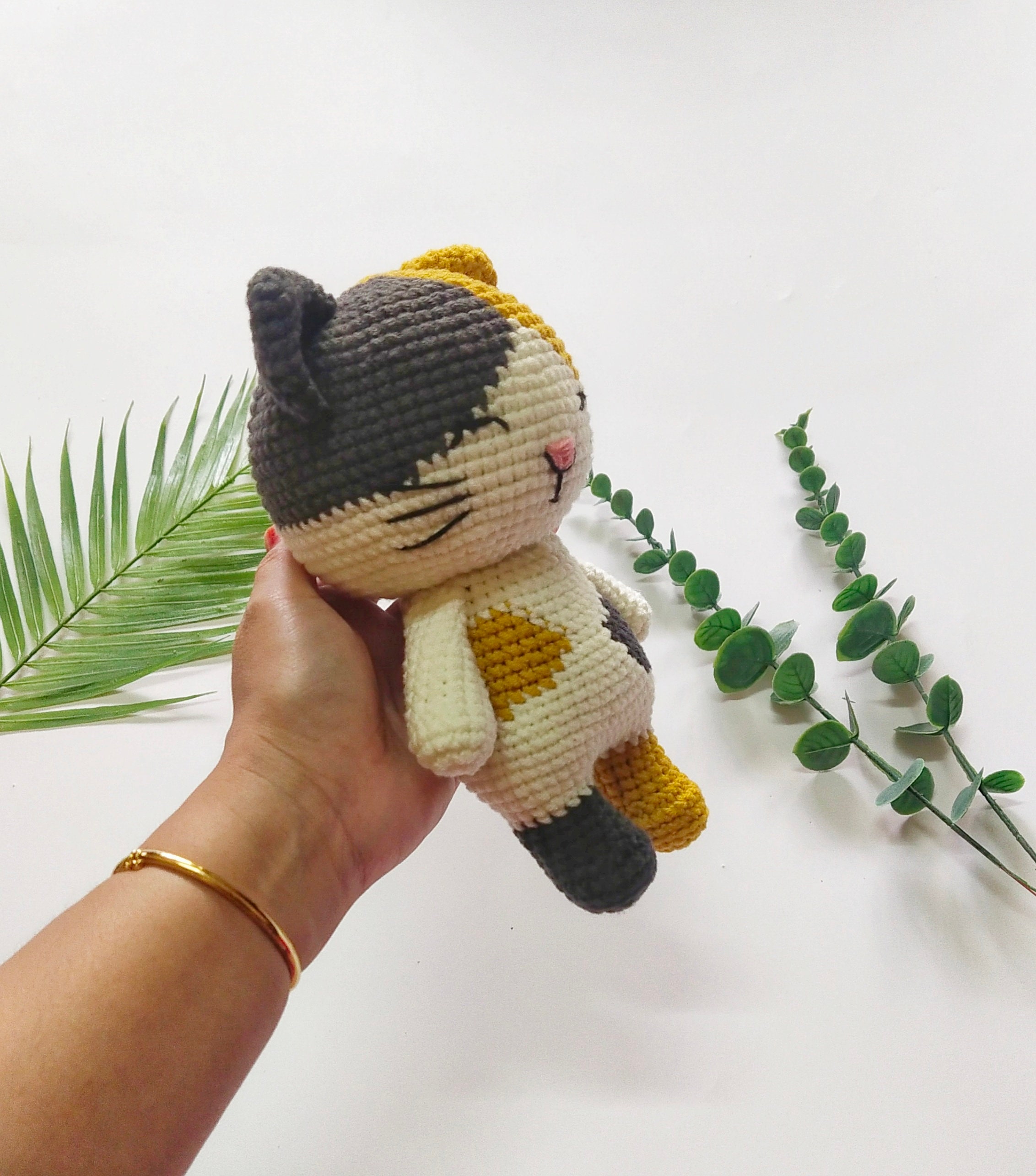 Cat Amigurumi Crochet Pattern, Plush Animal (PDF) - Etsy
