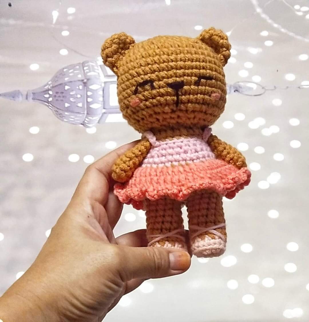 Teddy Crochet Pattern / Teddy Amigurumi Pattern / Ballerina Crochet ...
