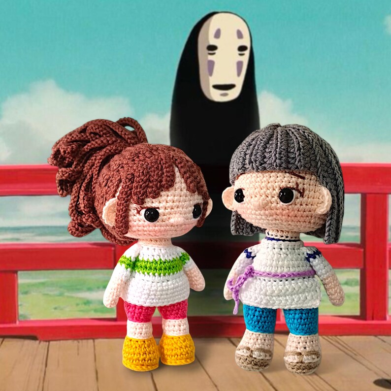 Spirited Away Crochet Doll Pattern (PDF) - Etsy