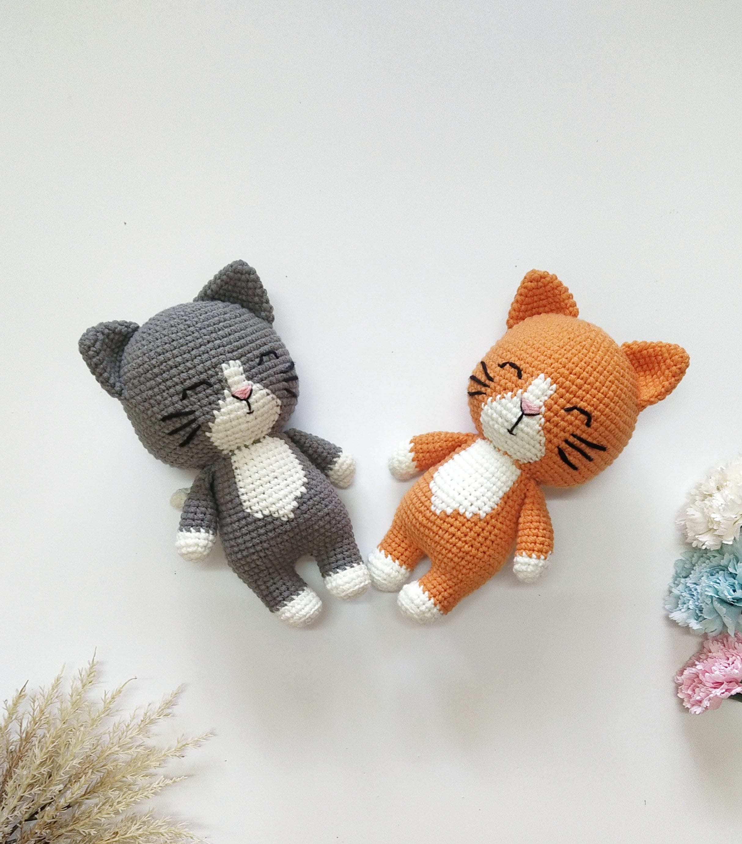Cat Crochet Pattern / Cat Amigurumi Pattern / Plushies Crochet Pattern ...