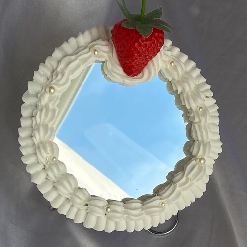 Fake Cake Cherry Mirror - Etsy