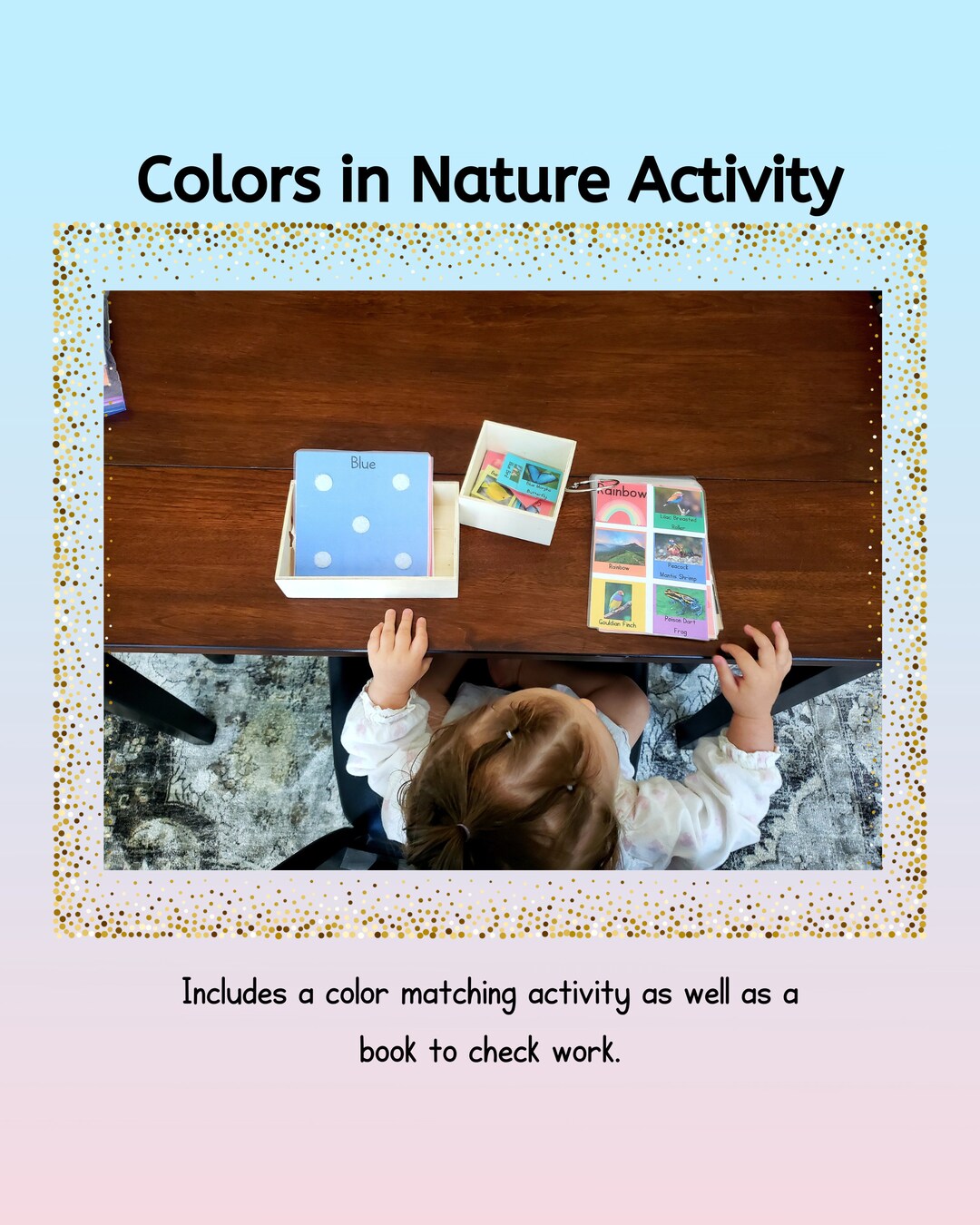 Colors in Nature Matching Activity - Etsy