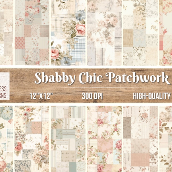 Shabby Patchwork - Etsy