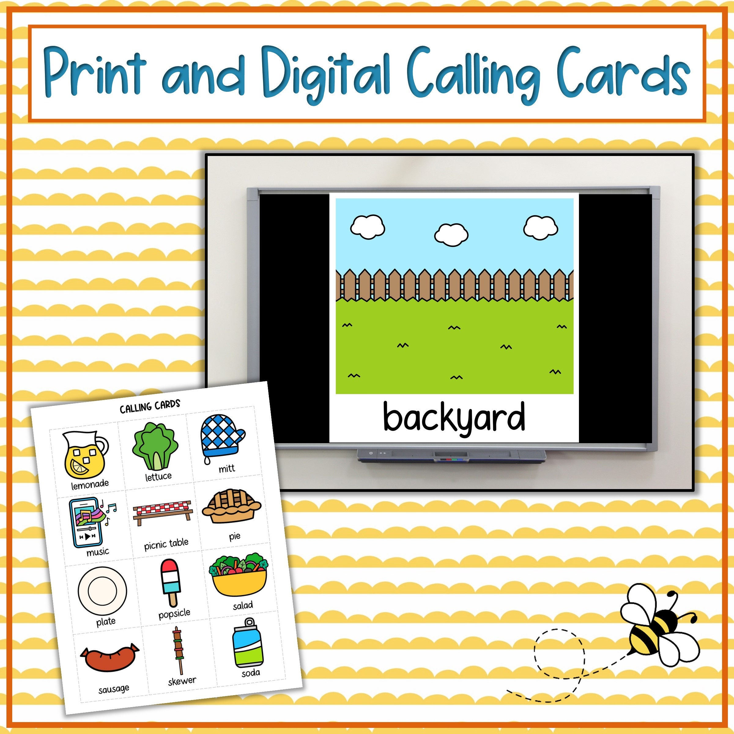 Summer Barbecue BBQ Bingo Game - 35 Unique Cards, Digital and Print ...