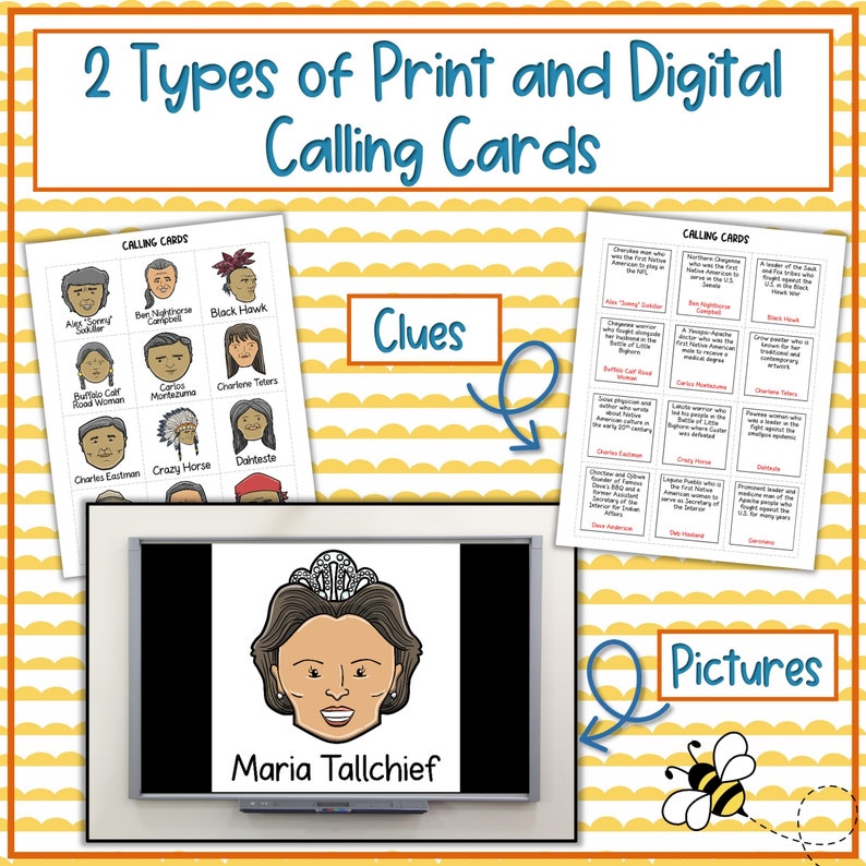 Native American Heritage Month Bingo Game - 35 Unique Cards, 2 ...