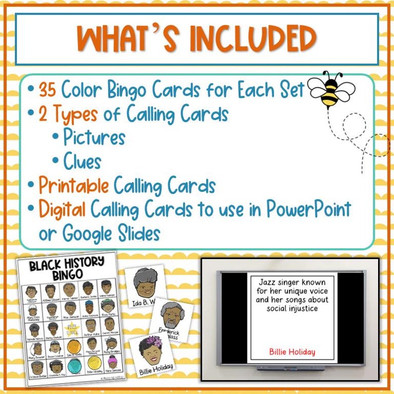 Heritage Months Bingo Game Bundle - Hispanic AAPI Native American Women ...