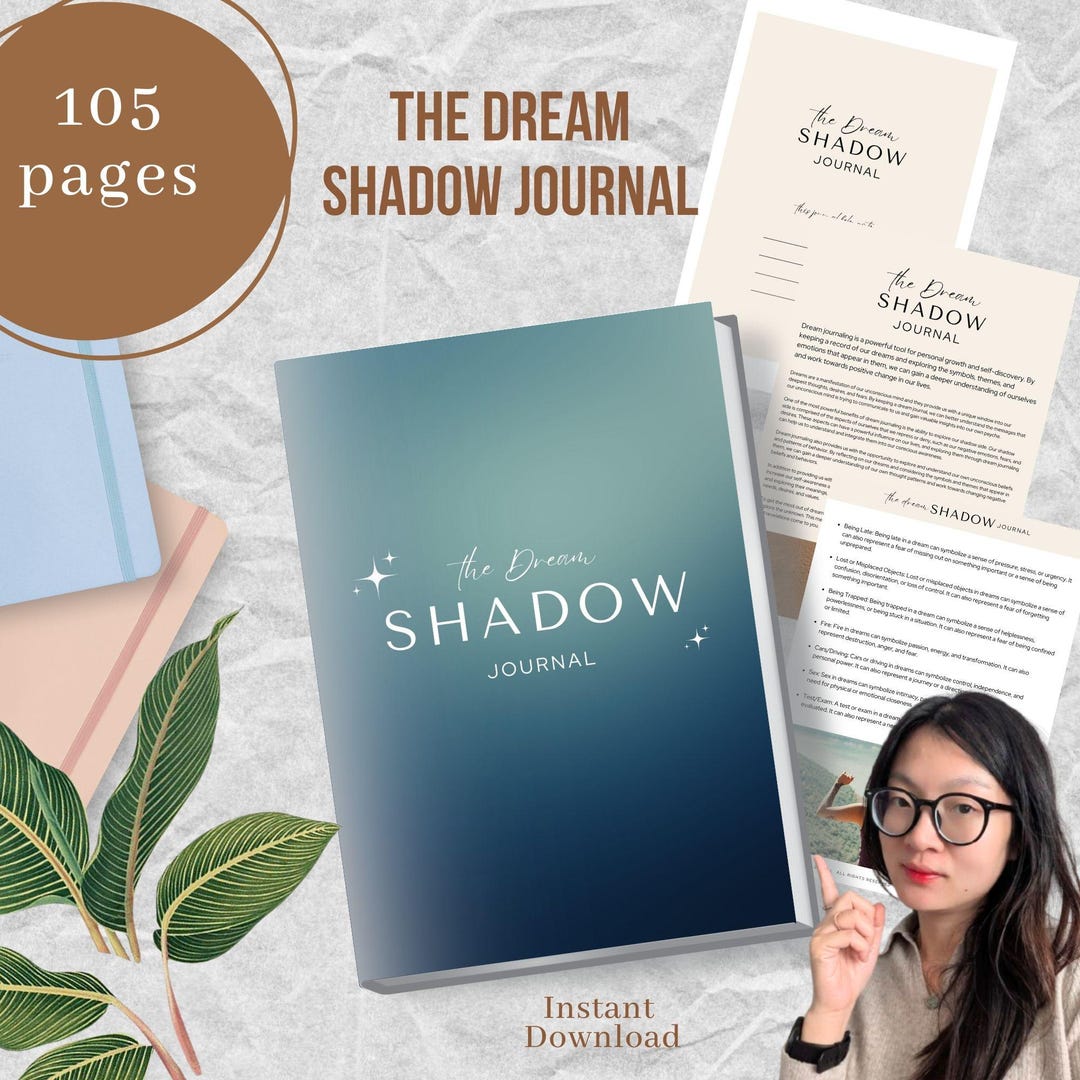 Dream Personal Growth Journal | Guided Self-discovery Workbook | Goal ...