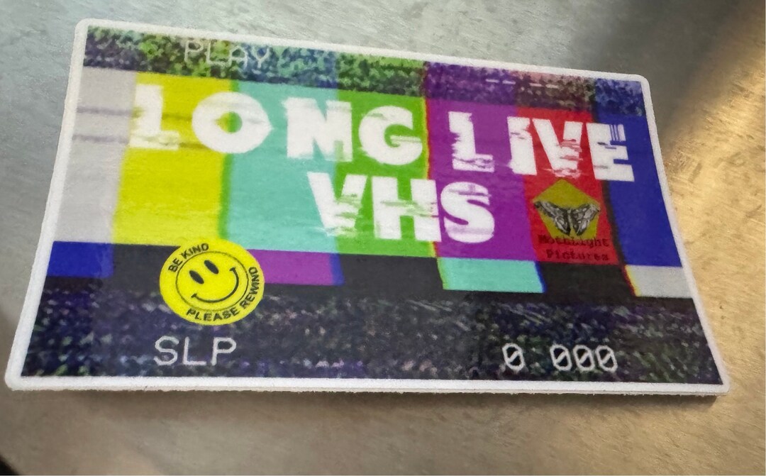 Long Live VHS Sticker - Etsy