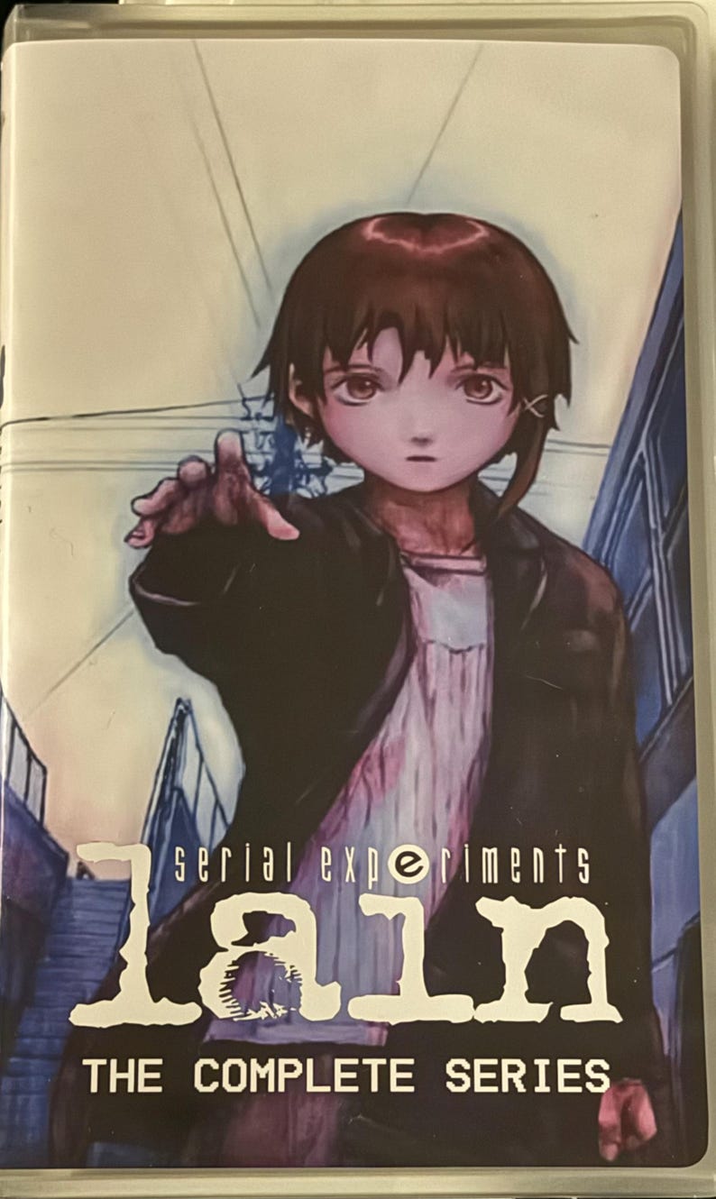 Serial Experiments Lain Art Piece VHS - Etsy