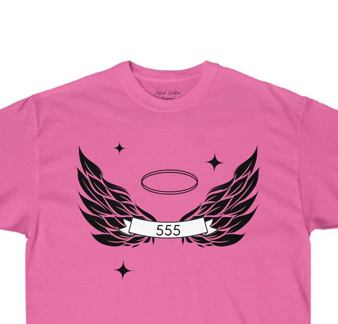 555 Angel Number Shirt | Lucky Numbers, Repeating Numbers | Trendy ...