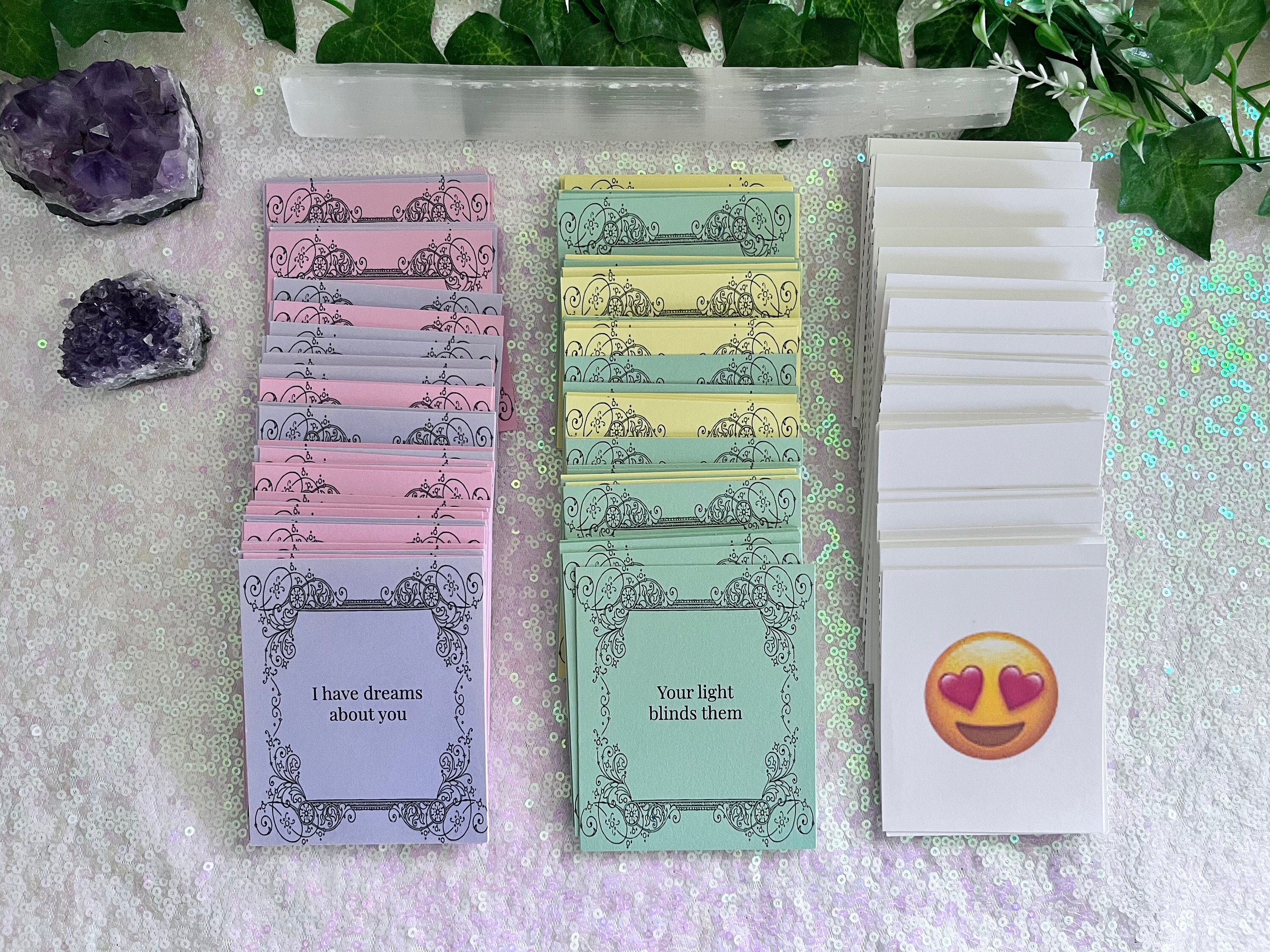 Oracle Deck Bundle Printable Digital Tarot Deck Emoji, Subconscious ...