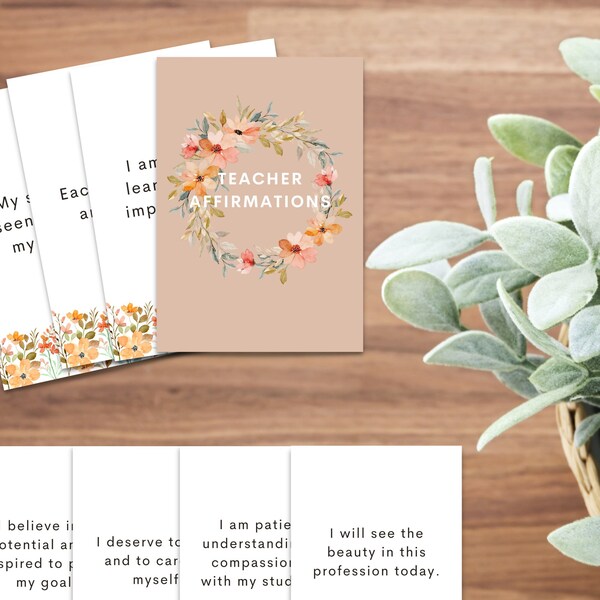 Teacher Appreciation Christmas Card - Etsy