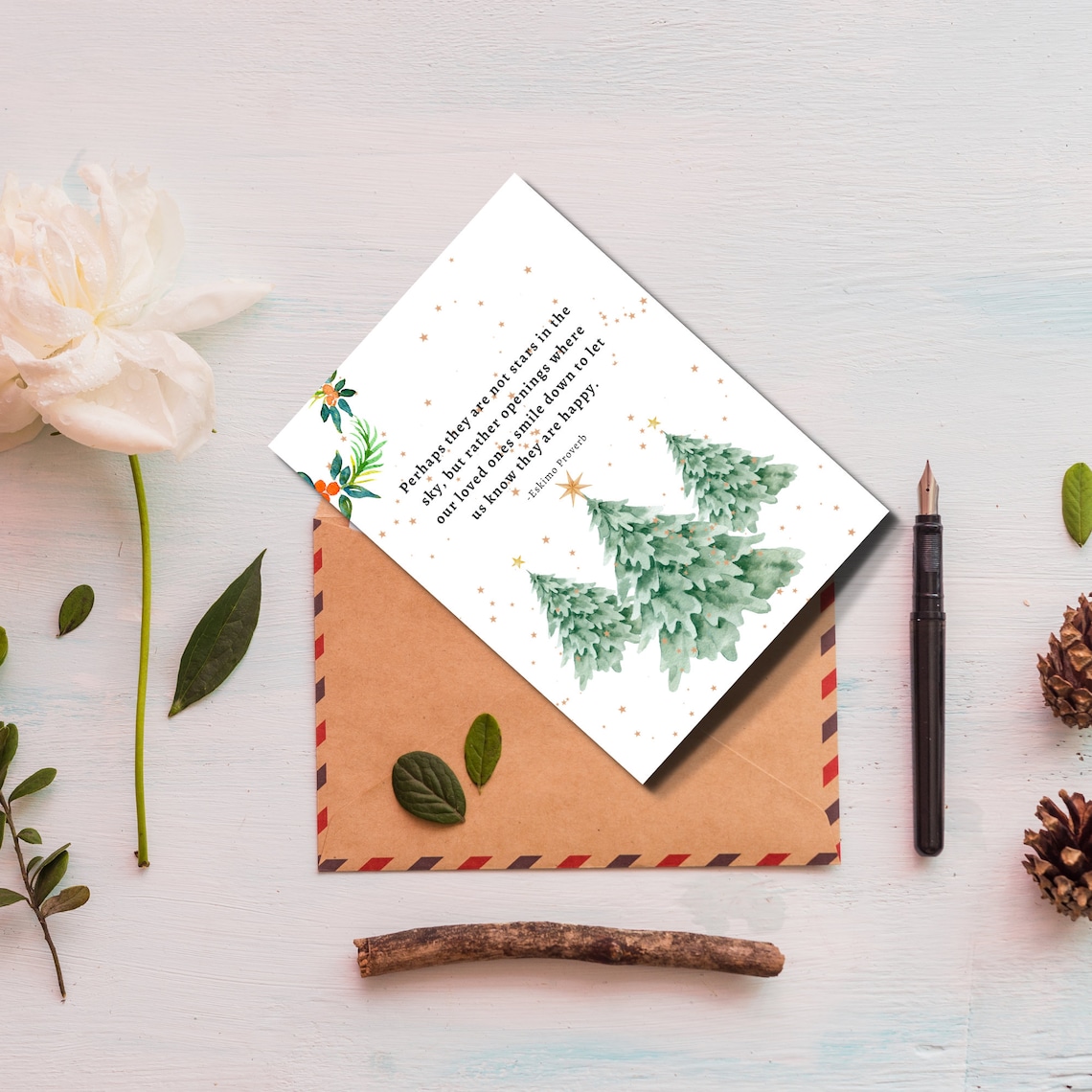 Printable Eskimo Proverb Sympathy Card, Grieving Friend Holiday Gift ...