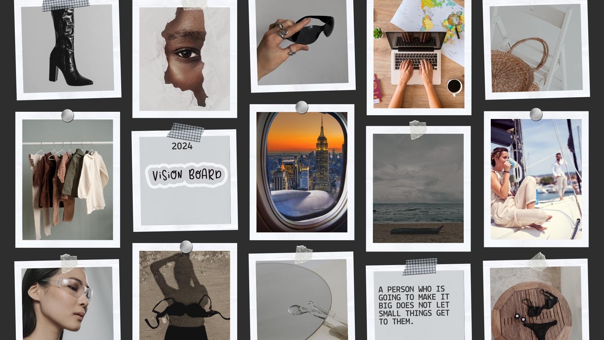 2024 Vision Board Kit for Teens | Printable Costumizable Manifestation ...