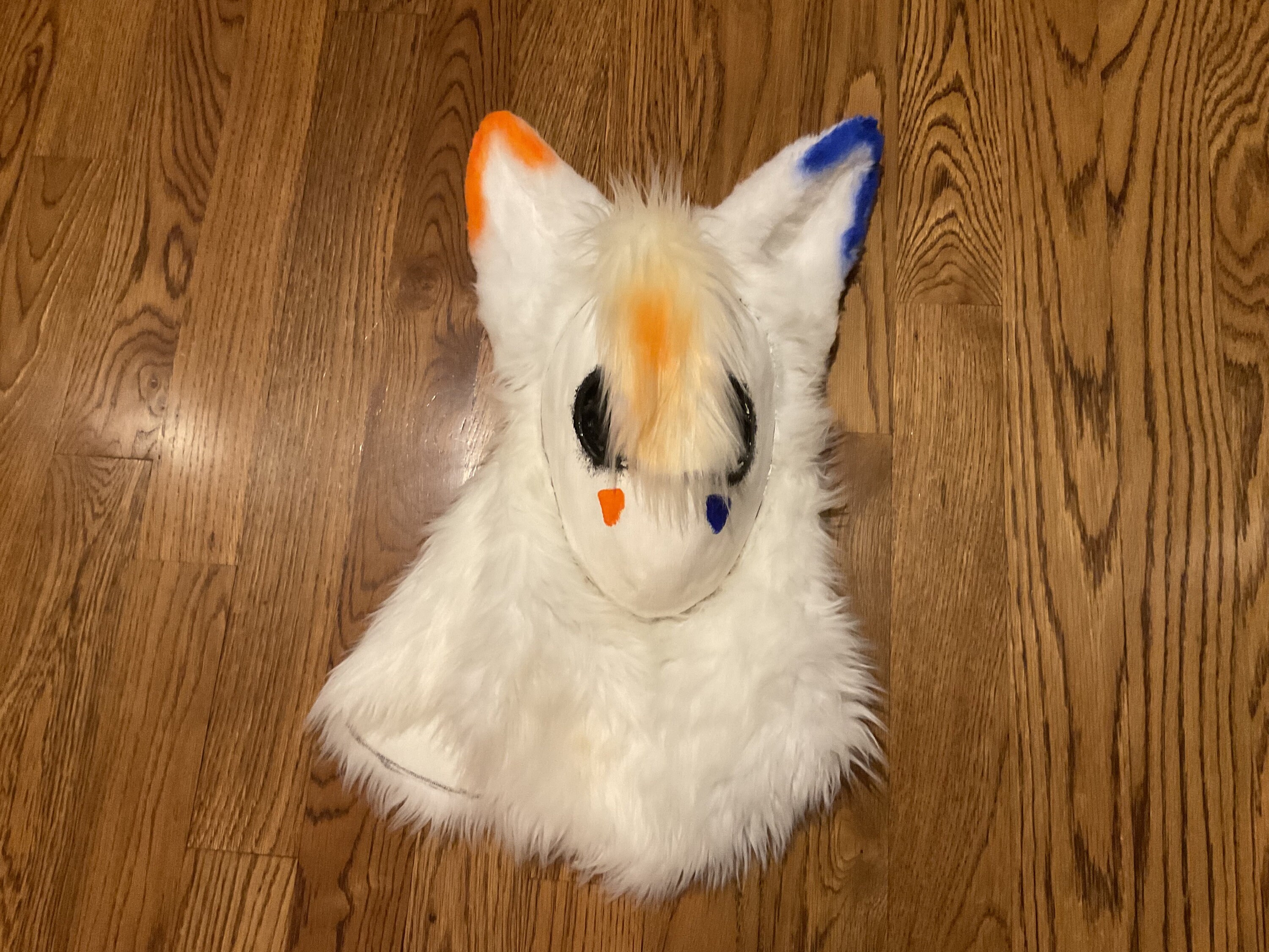 Masked Fox Fursuit Head With Tail - Etsy