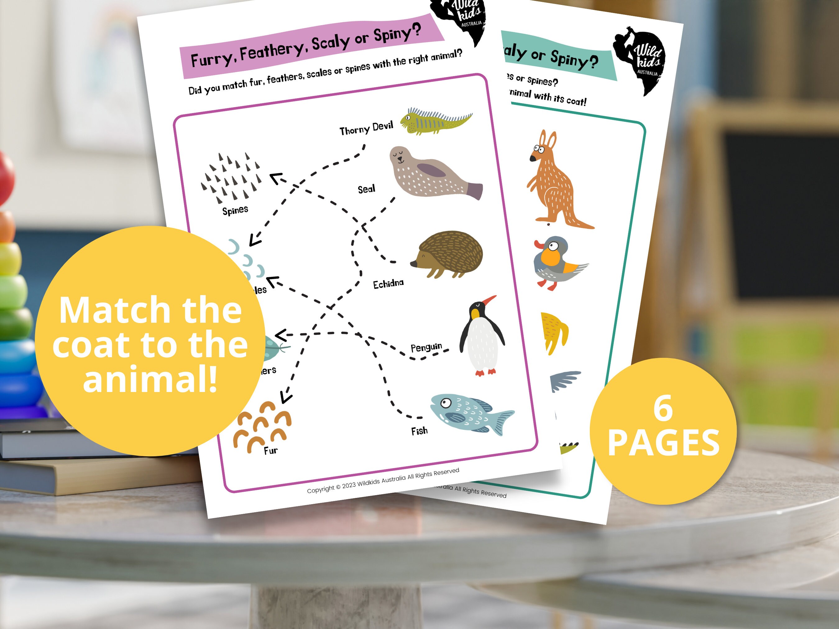 Australian Wildlife Printable for Kids: Discover the Furry, Feathery ...