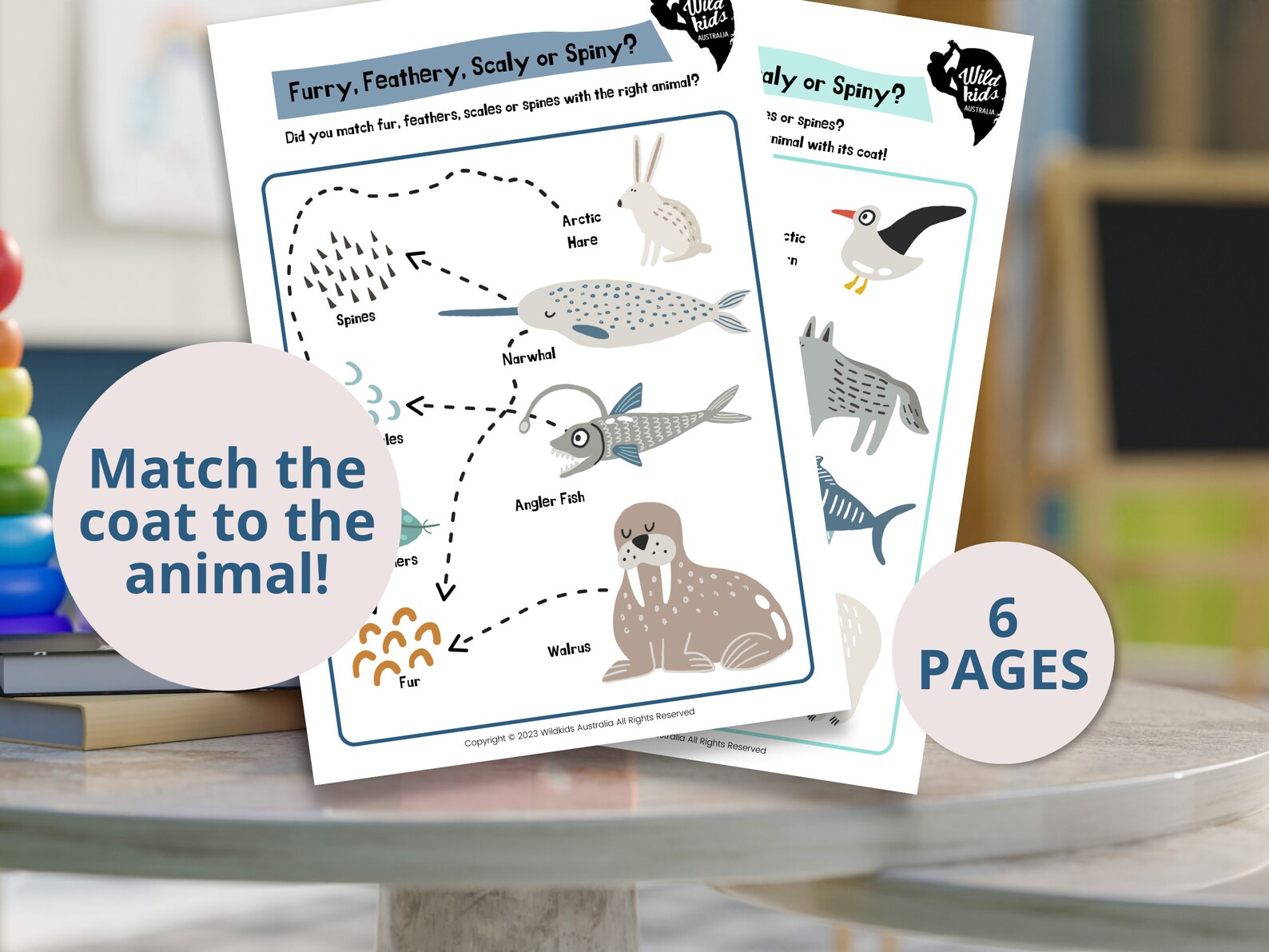 Arctic Animals - Arctic Wildlife Exploration Printable: Delve Into the ...